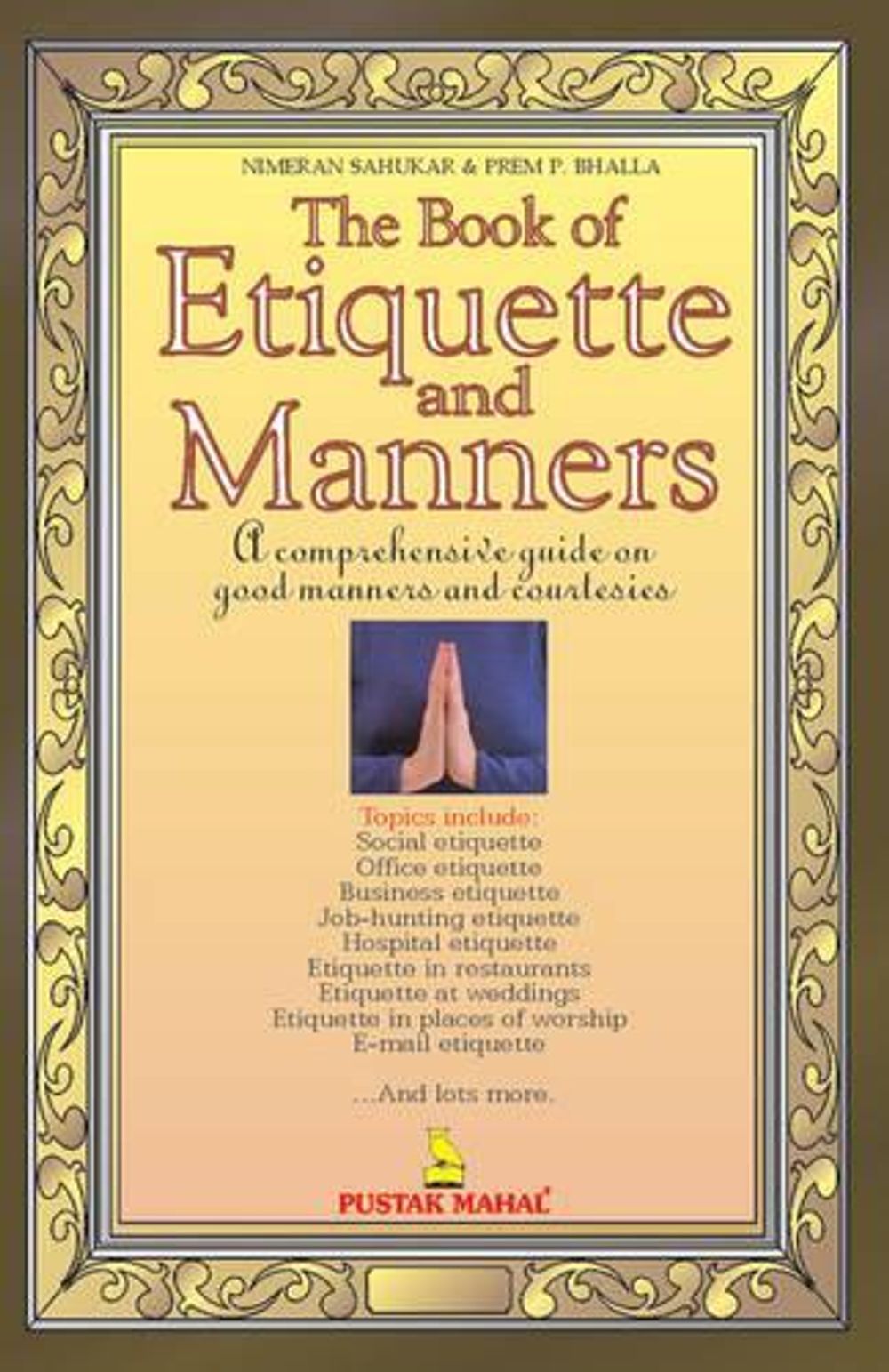 The Book of Etiquette and Manners by N. Sahukar, Paperback ...