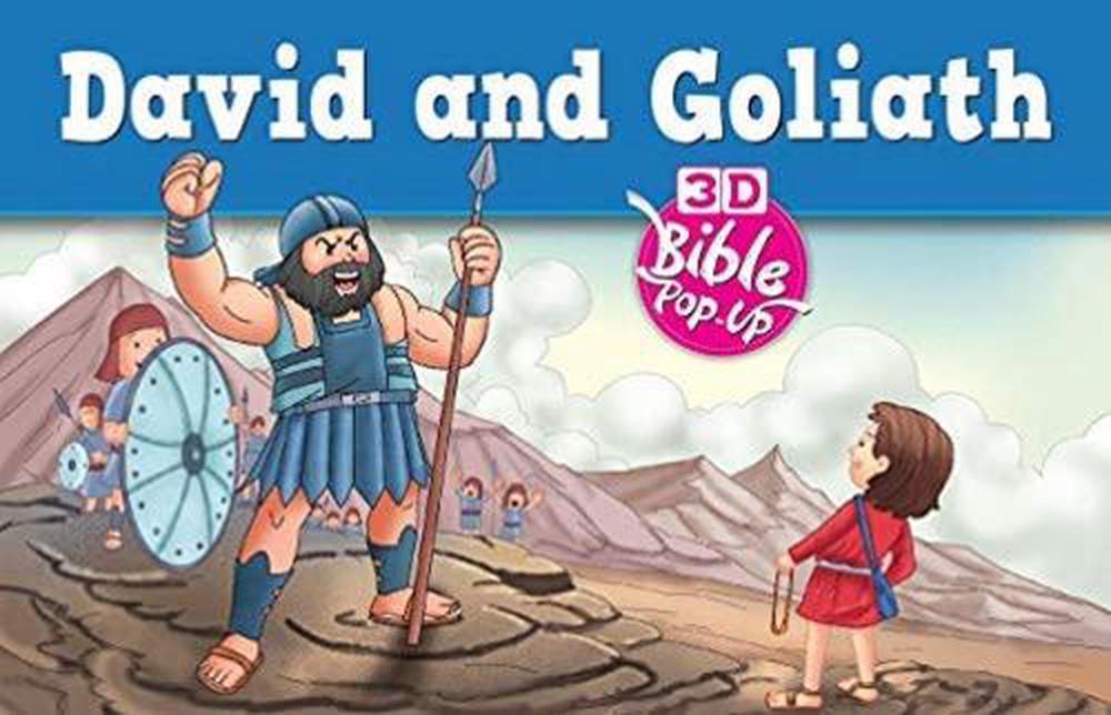 David and Goliath -- 3D Bible Pop -Up by Pegasus, Hardcover ...