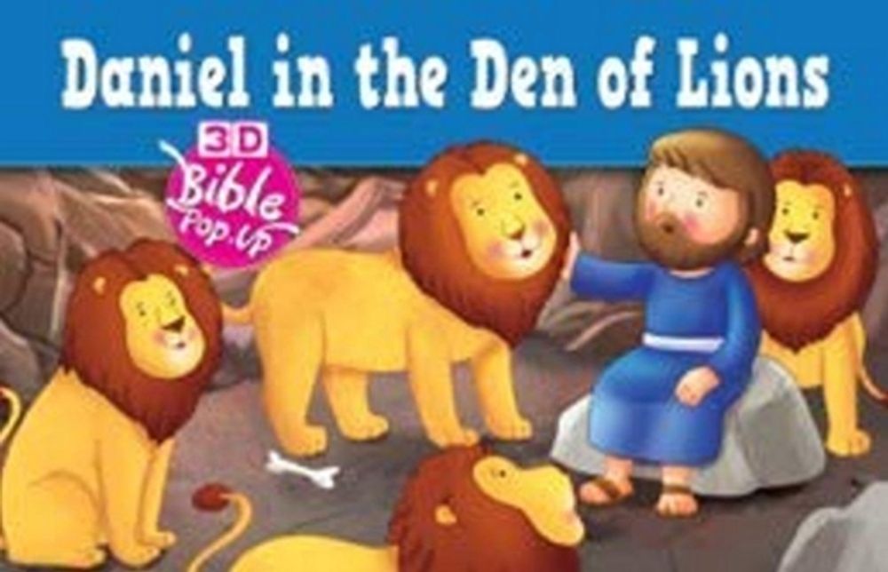 Daniel in the Den of Lions -- 3D Bible pop up by Pegasus, Hardcover ...