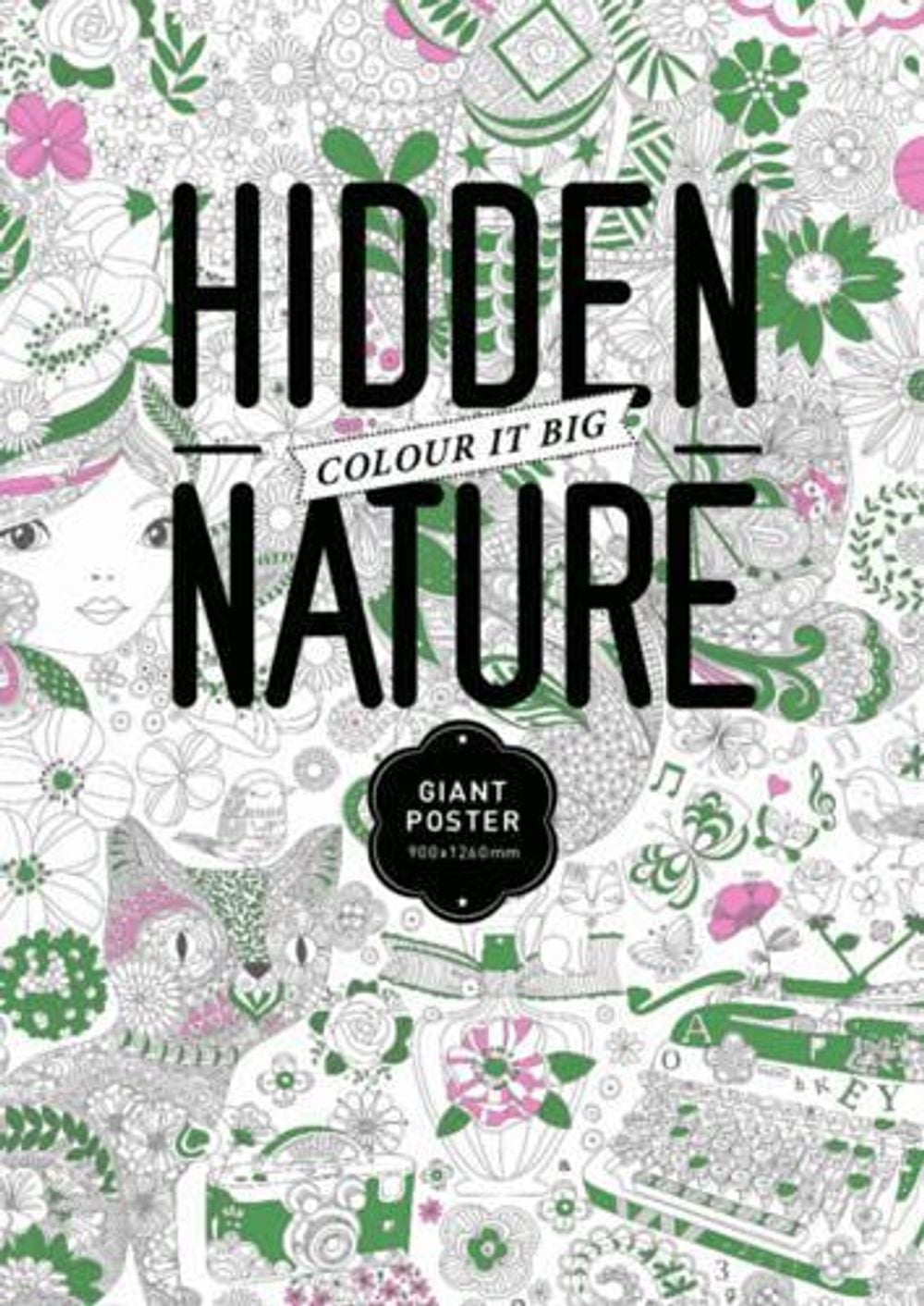 Hidden Nature Colouring Poster | Buy online at The Nile