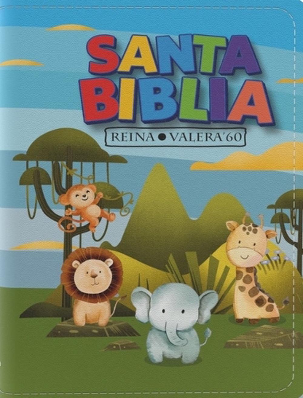 Biblia Rvr 1960 Bolsillo Para Niños Animales Vinilo Con Cierre (Bible ...