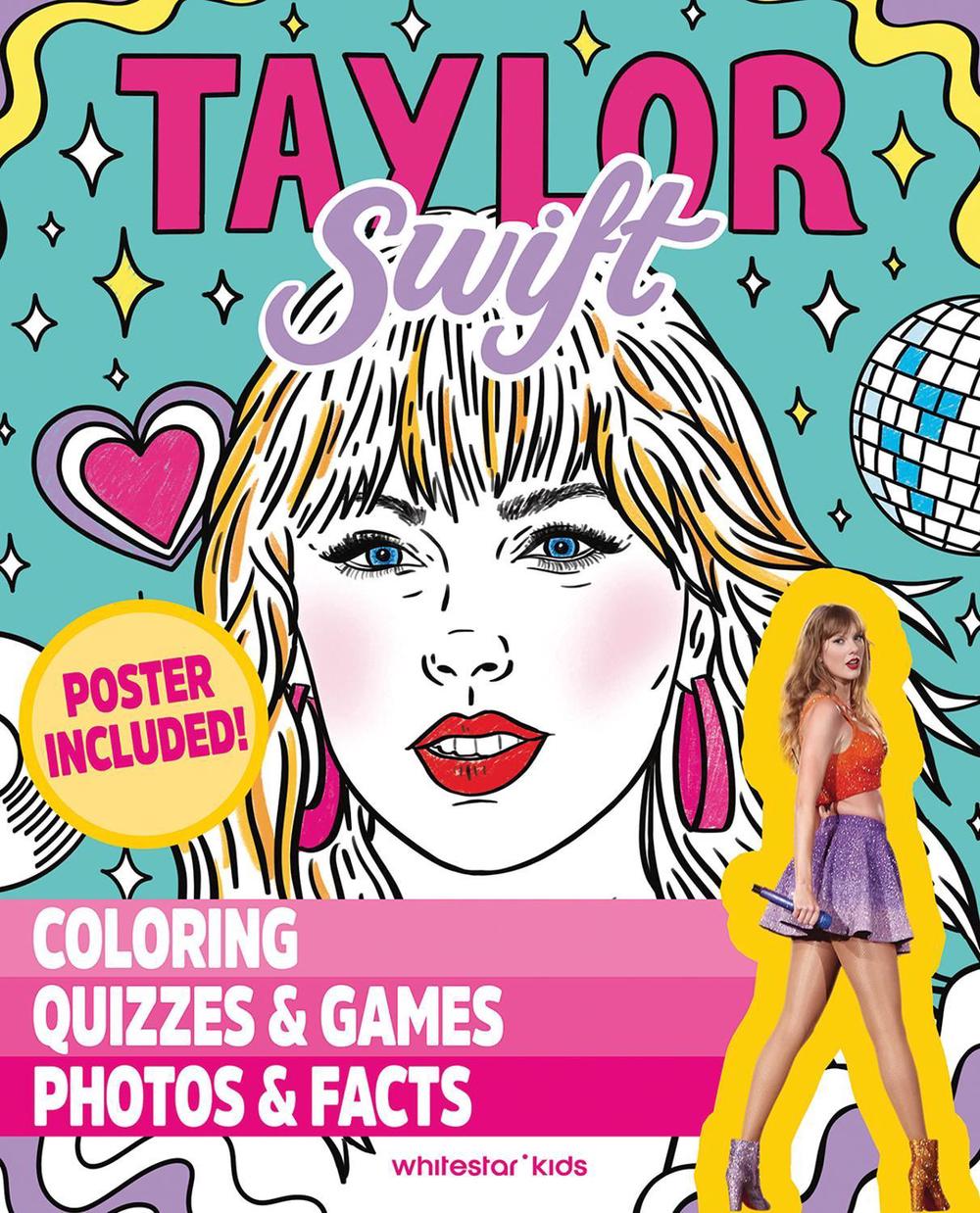 Taylor Swift: Coloring & Activity Book, Paperback, 9788854421387 | Buy ...