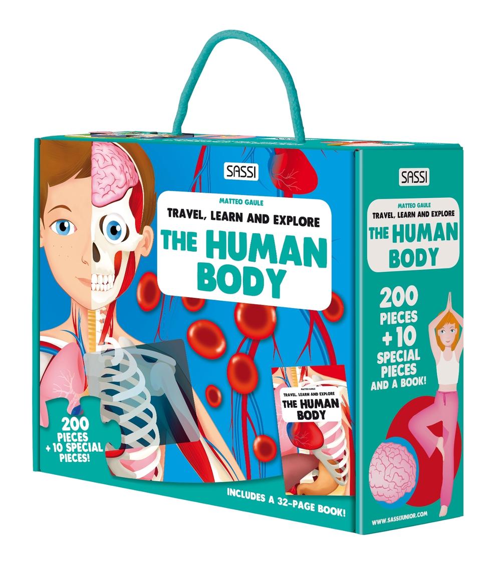 Sassi Travel, Learn and Explore - The Human Body Puzzle and Book Set ...