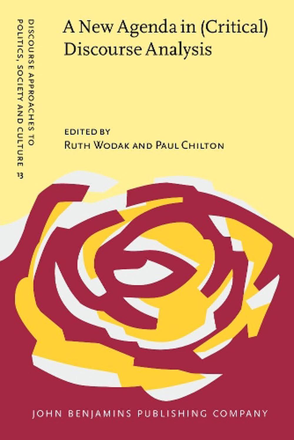 A New Agenda in (Critical) Discourse Analysis by Ruth Wodak, Paperback ...