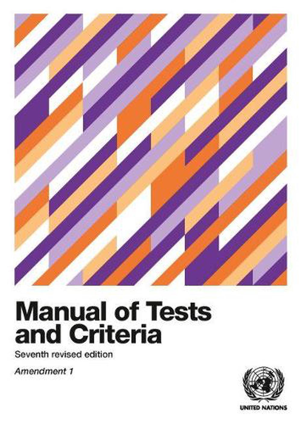 Manual Of Tests And Criteria By United Nations Economic Commission For manual-of-tests-and-criteria-by-united-nations-economic-commission-for