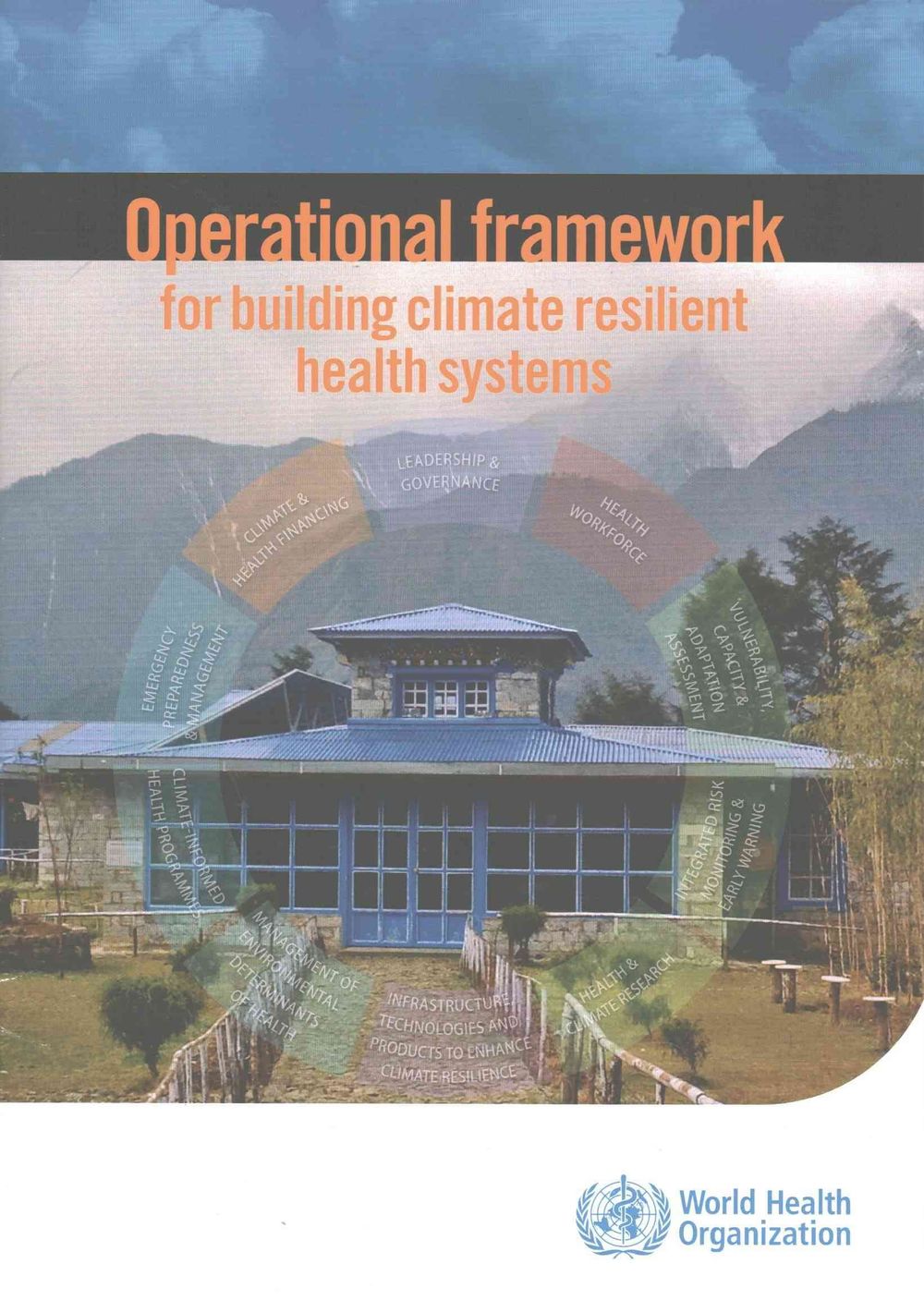 Operational framework for building climate resilient health systems by ...