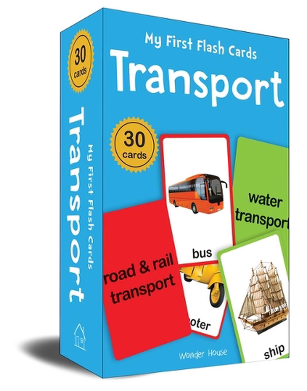 My First Flash Cards Transport by Wonder House Books, Cards ...