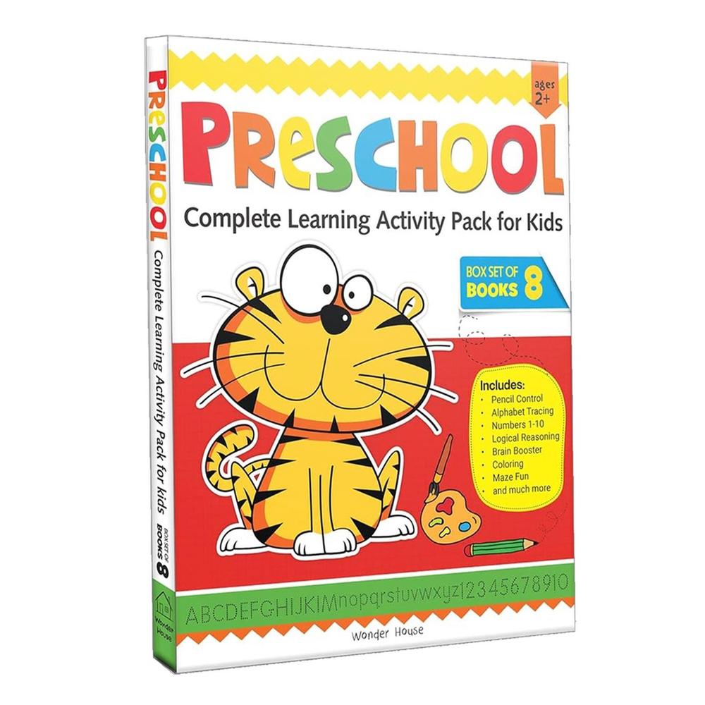 Preschool Complete Learning Activity Pack for Kids by Wonder House ...