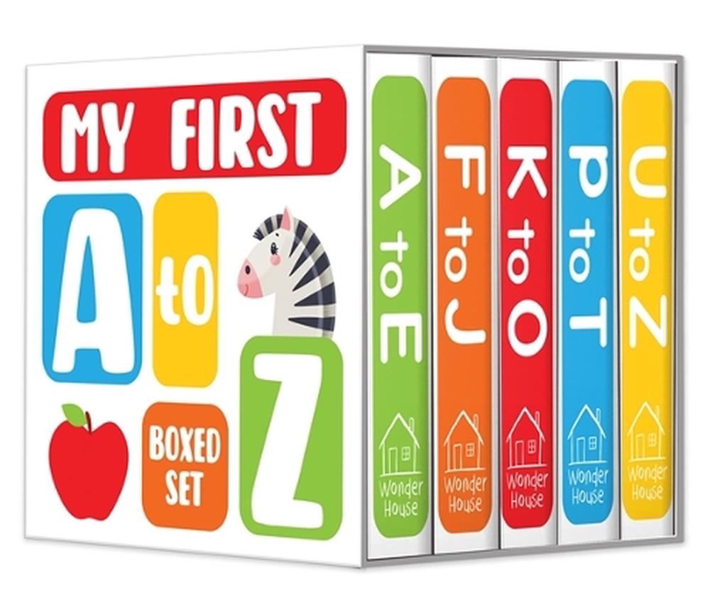 My first A to Z Boxed Set by Wonder House Books, Board Book ...