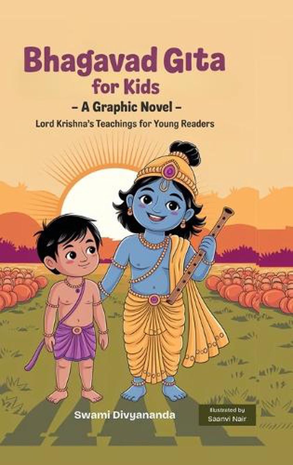 Illustrated Bhagavad Gita for Kids by Swami Divyananda, Hardcover ...