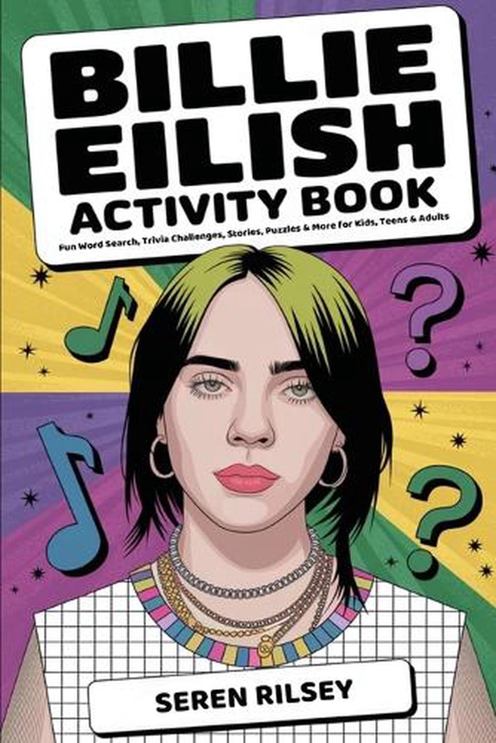 Billie Eilish Activity Book by Seren Rilsey, 9789363118058 | Buy online ...