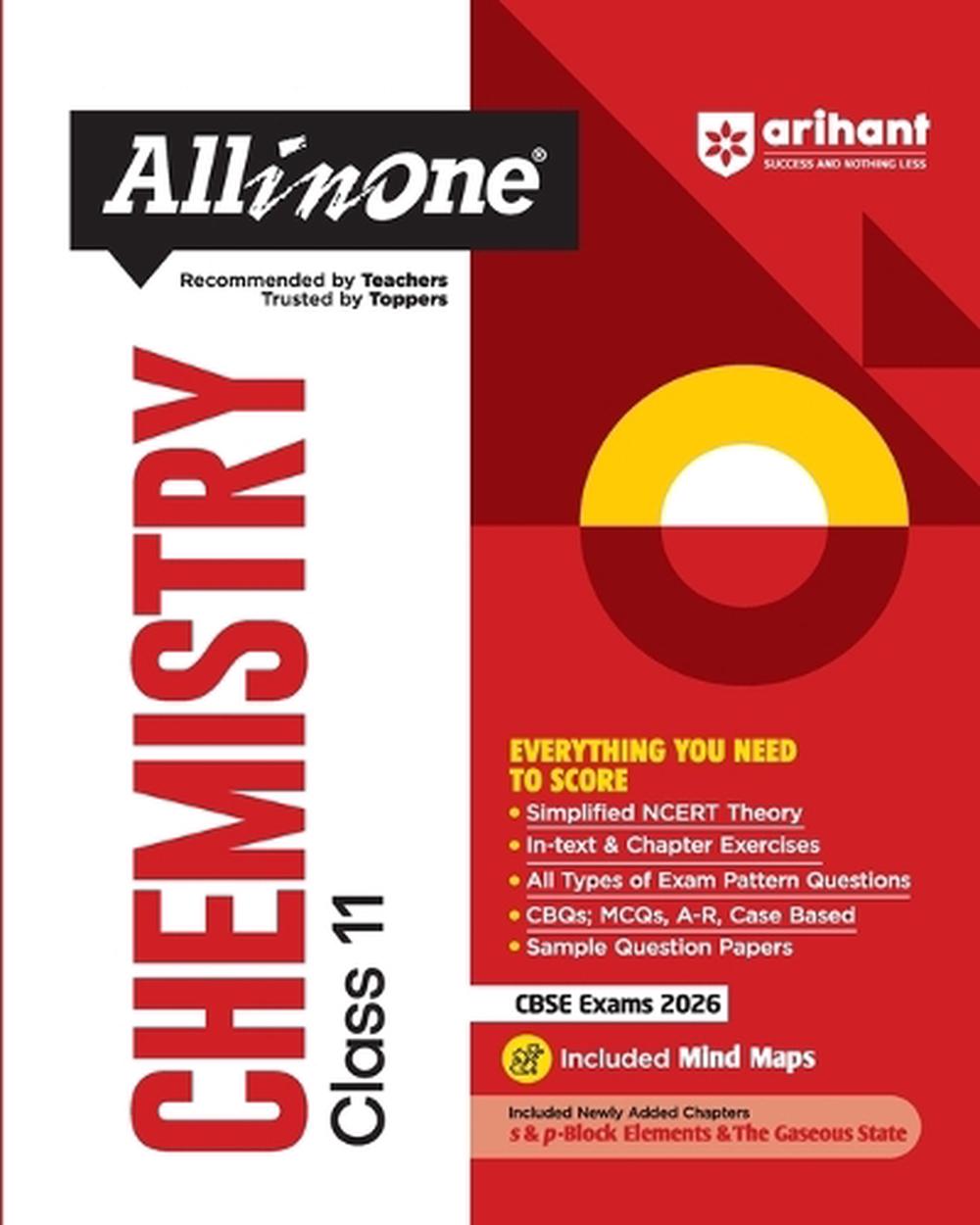 Arihant All in One Chemistry Class 11 for CBSE Exams 2025-26 Simplified ...
