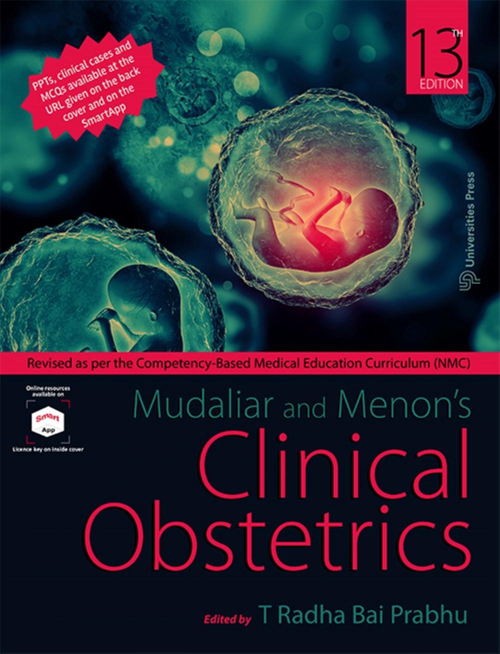 Mudaliar and Menon's Clinical Obstetrics by Radha Bai T. Prabhu ...