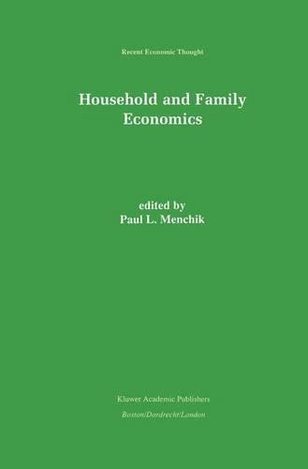 Household and Family Economics, Hardcover, 9789401062640 | Buy online ...