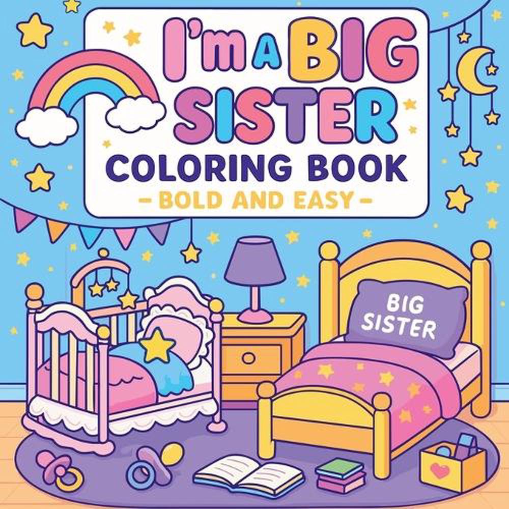 I'm a Big Sister Coloring Book by Chris Martin, Paperback ...