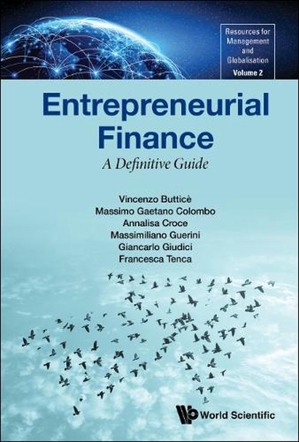 Entrepreneurial Finance: A Definitive Guide by Massimo Gaetano Colombo ...