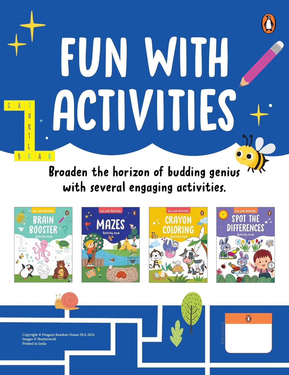 Fun with Activities Pack (4 Books Pack) by Penguin Books, Paperback ...