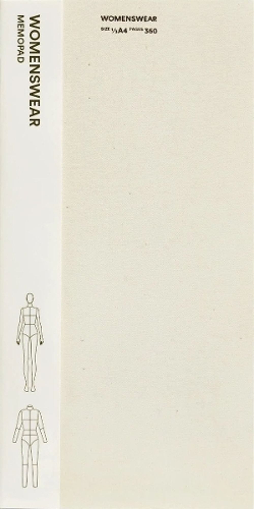 Fashionary Womenswear Memopad by Fashionary, Paperback, 9789887711162 ...