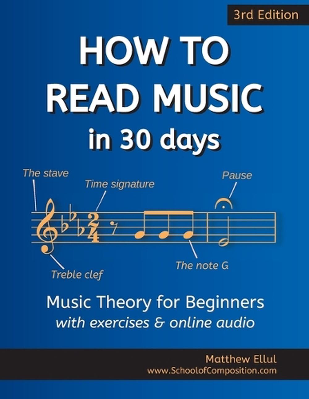 How to Read Music in 30 Days by Matthew Ellul, Paperback, 9789918954810 ...