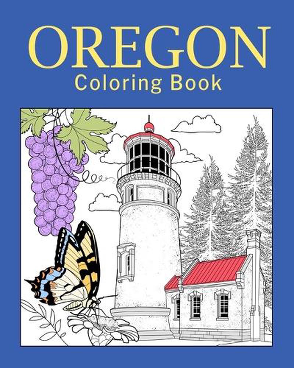 Oregon Coloring Book by Paperland, Paperback, 9798210260550 | Buy ...