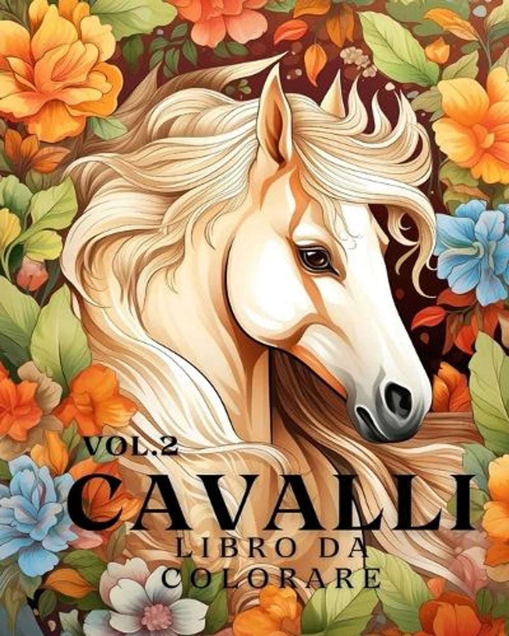 Libro da colorare sui cavalli vol.2 by James Huntelar, Paperback ...