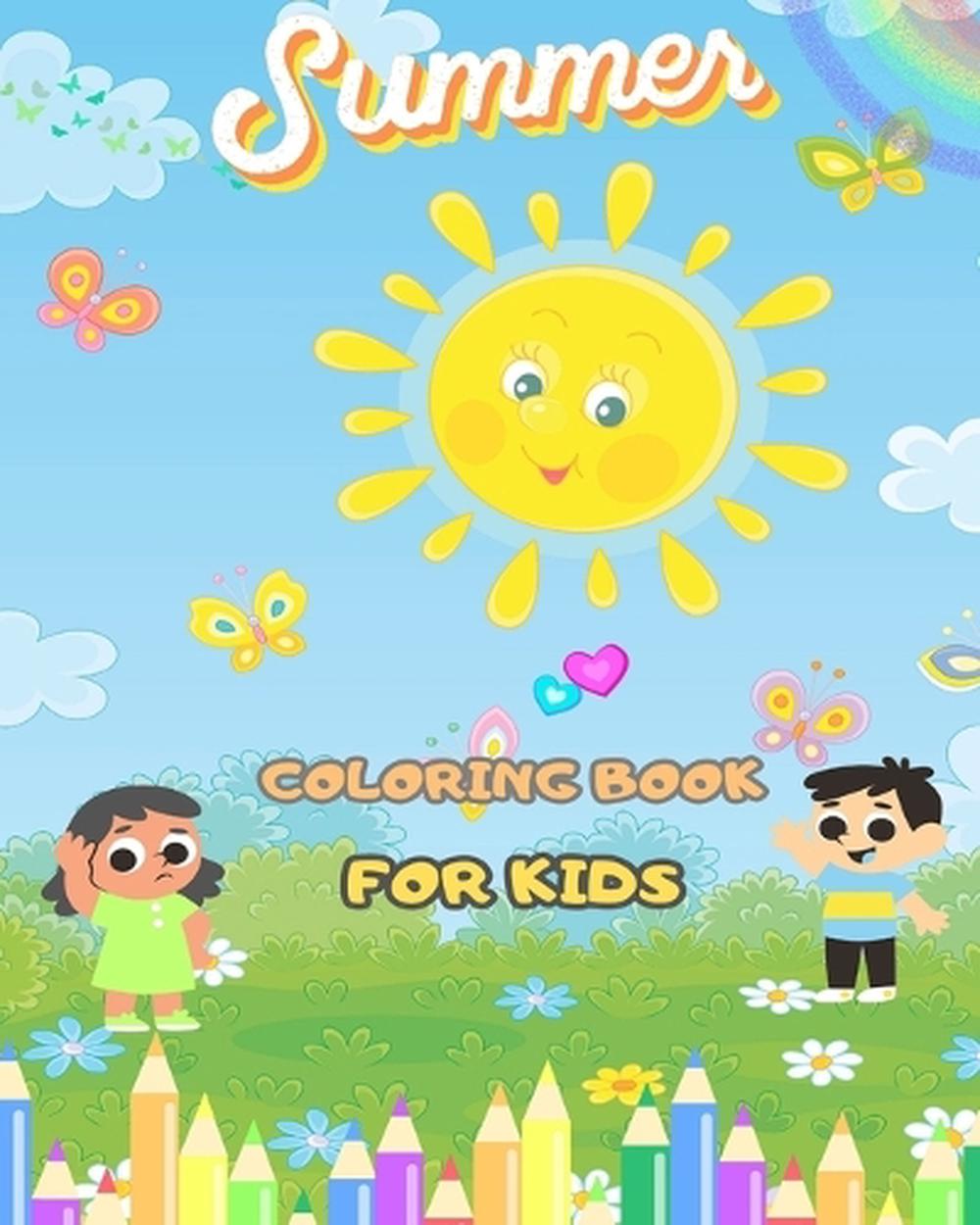 Summer Coloring Book for Kids - Fun and easy summer coloring pages by ...