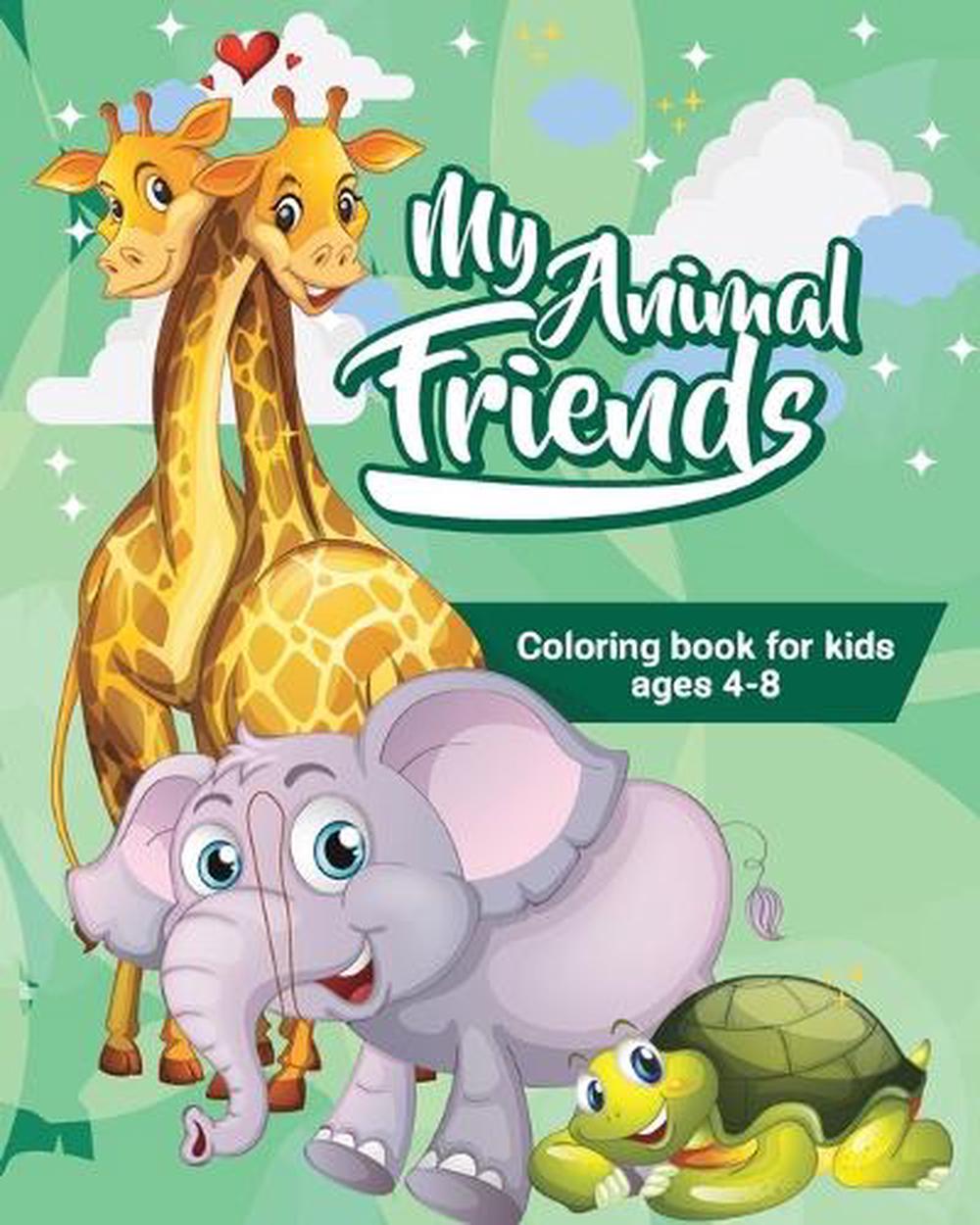 My Animal Friends Coloring Book by Mia Patel, Paperback, 9798211248953 ...