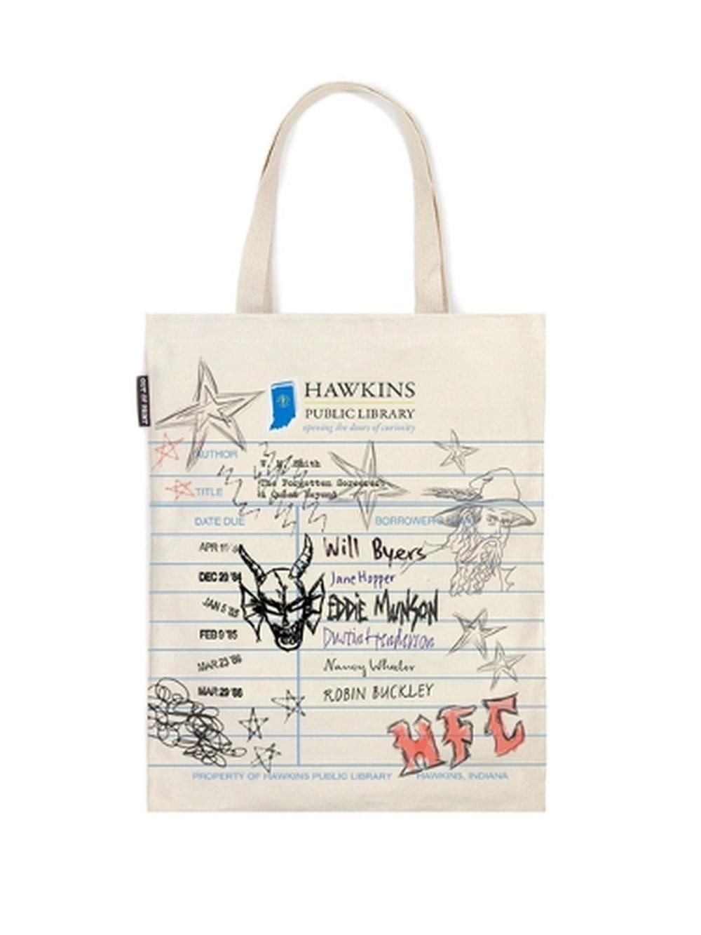Stranger Things: Hawkins Public Library Tote Bag by Out of Print ...