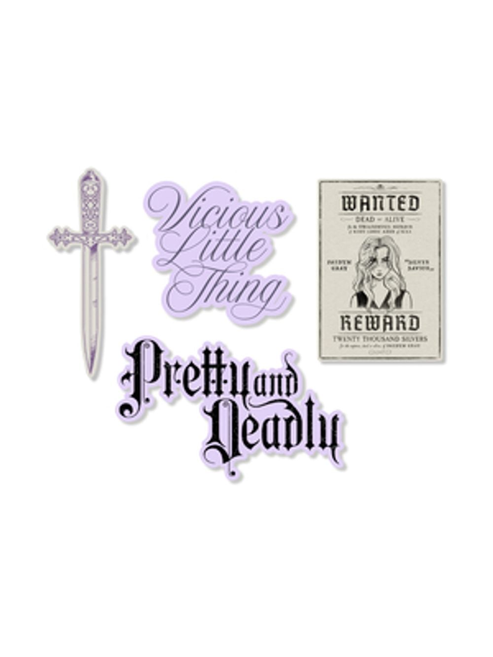Lauren Roberts's Powerless Stickers - Sticker Set of 4 by Out of Print ...