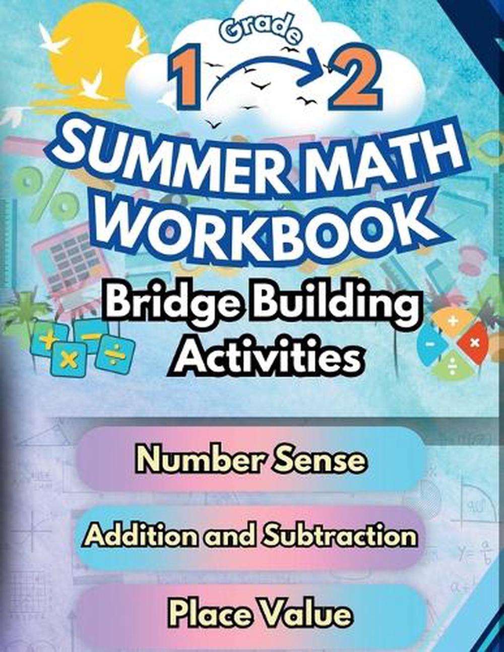 Summer Math Workbook 1-2 Grade Bridge Building Activities by Summer ...