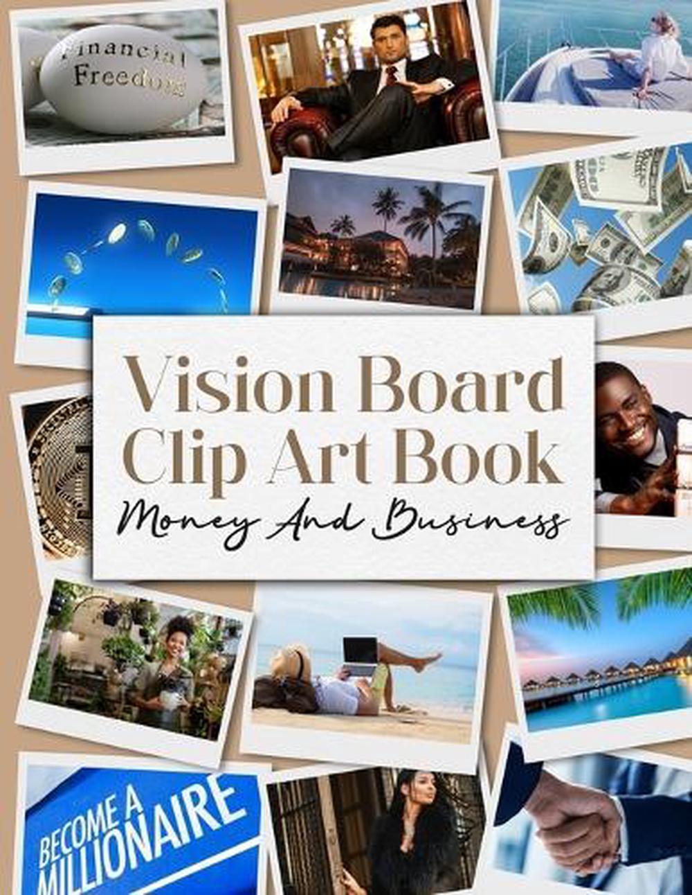 Vision Board Clip Art Book by Sylvia Holding, Paperback, 9798330380305 ...
