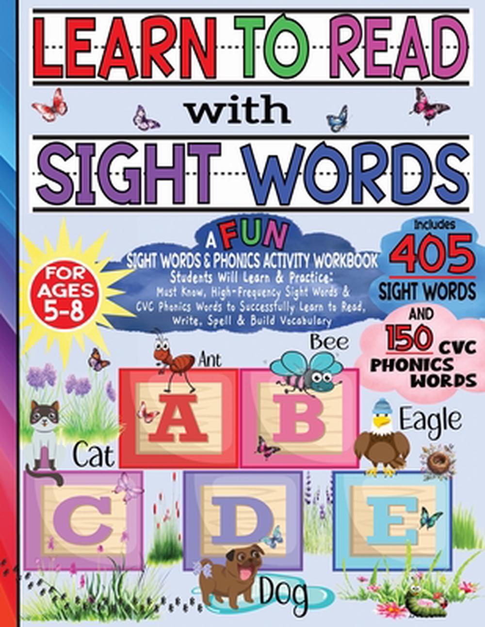Learn to Read with Sight Words & Phonics Activity Workbook by ...