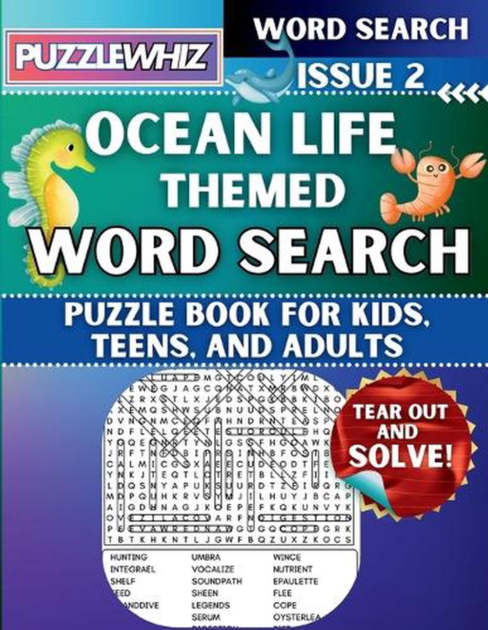 Ocean Life - Themed Word Search - Fun & Educational Puzzles for Kids ...