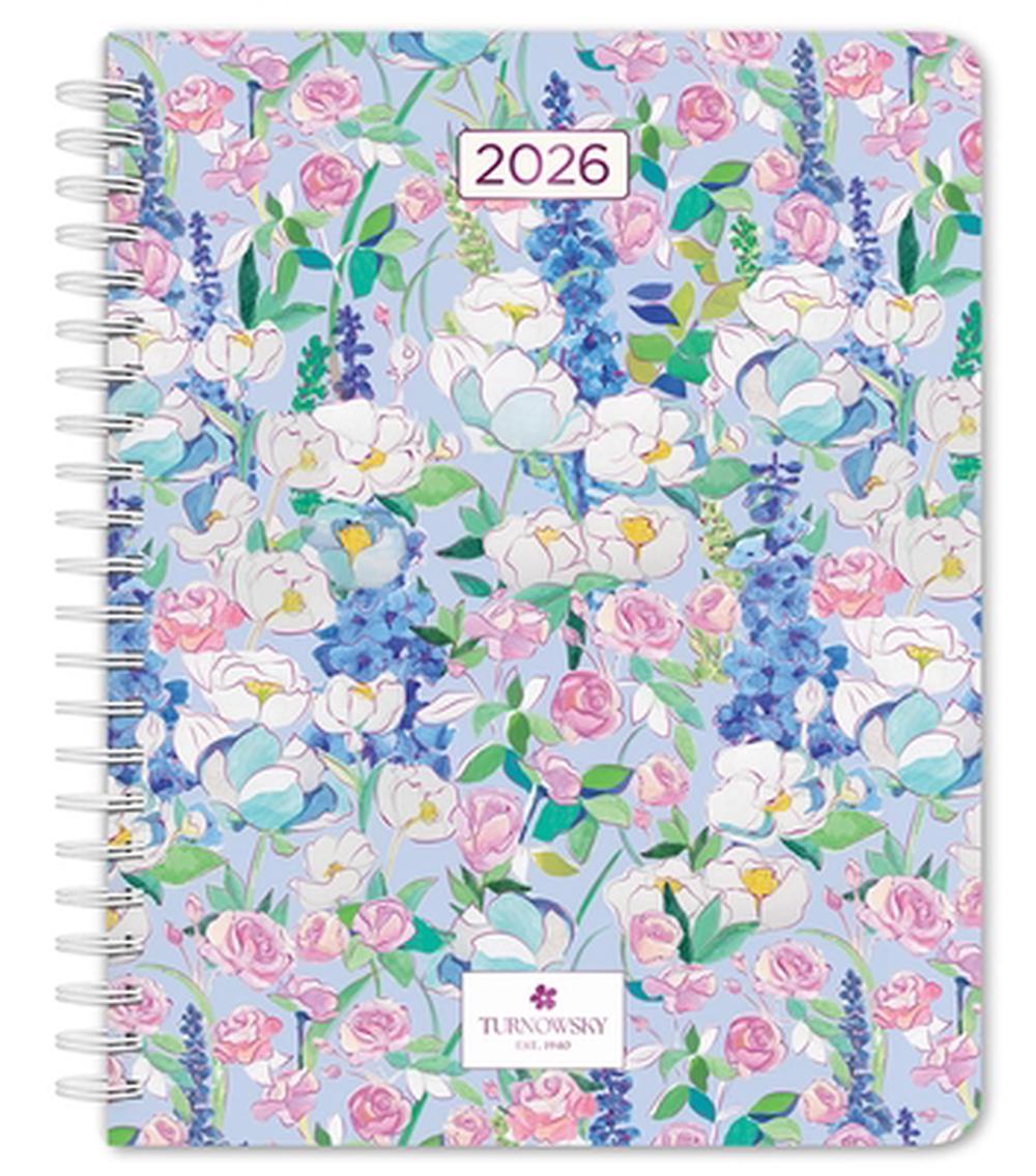 House of Turnowsky Official 2026 6 X 7.75 Inch Weekly Desk Planner Foil ...