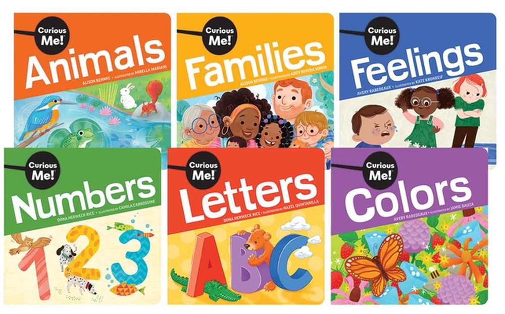 Curious Me!® Board Books Complete Series 6-Book Set by Multiple Authors ...