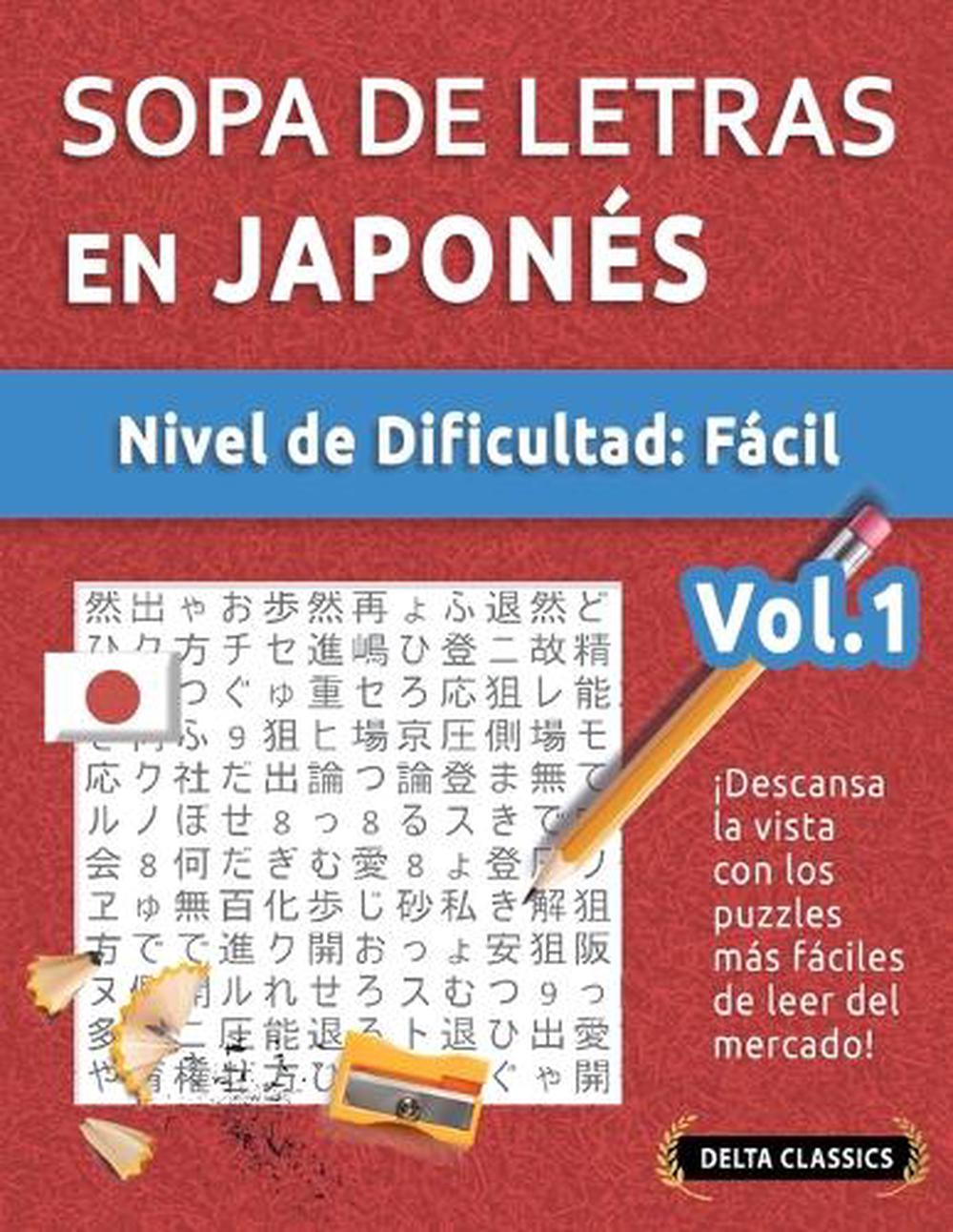 Sopa de Letras En Japonés - Nivel de Dificultad by Delta Classics ...