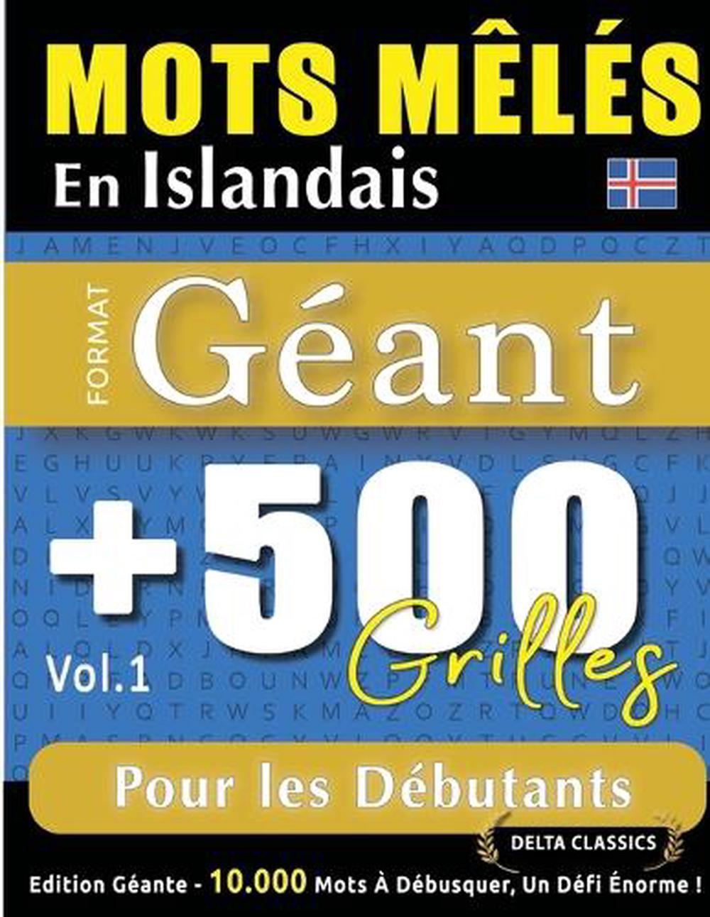 Mots Mêlés En Islandais Format Géant by Delta Classics, Paperback ...