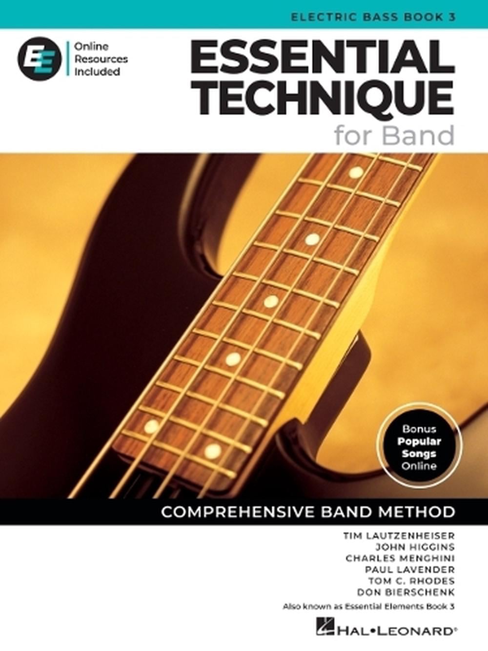 Essential Elements for Band - Electric Bass Book 3 by Tim Lautzenheiser ...