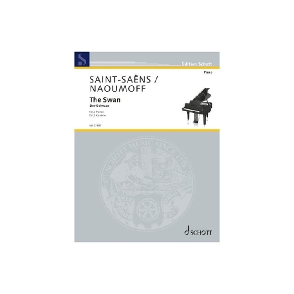 Saint-Saens: The Swan for 2 Pianos by Camille Saint-Saens, Paperback ...