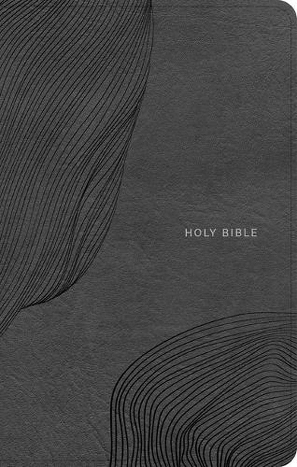 CSB Single-Column Compact Bible, Digital Study Edition, Charcoal ...