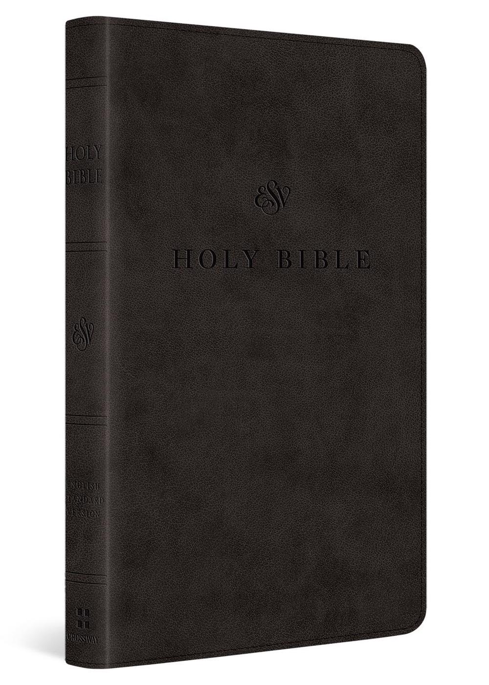 ESV Premium Church Bible, Large Print, Red Letter, Leather ...
