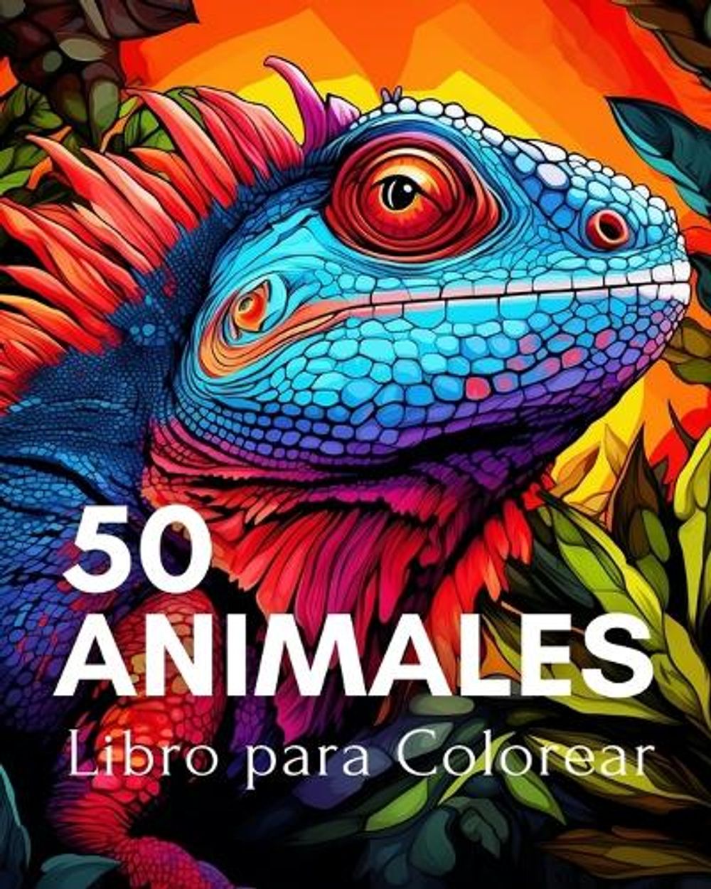 Libro para Colorear 50 Animales by James Huntelar, Paperback ...