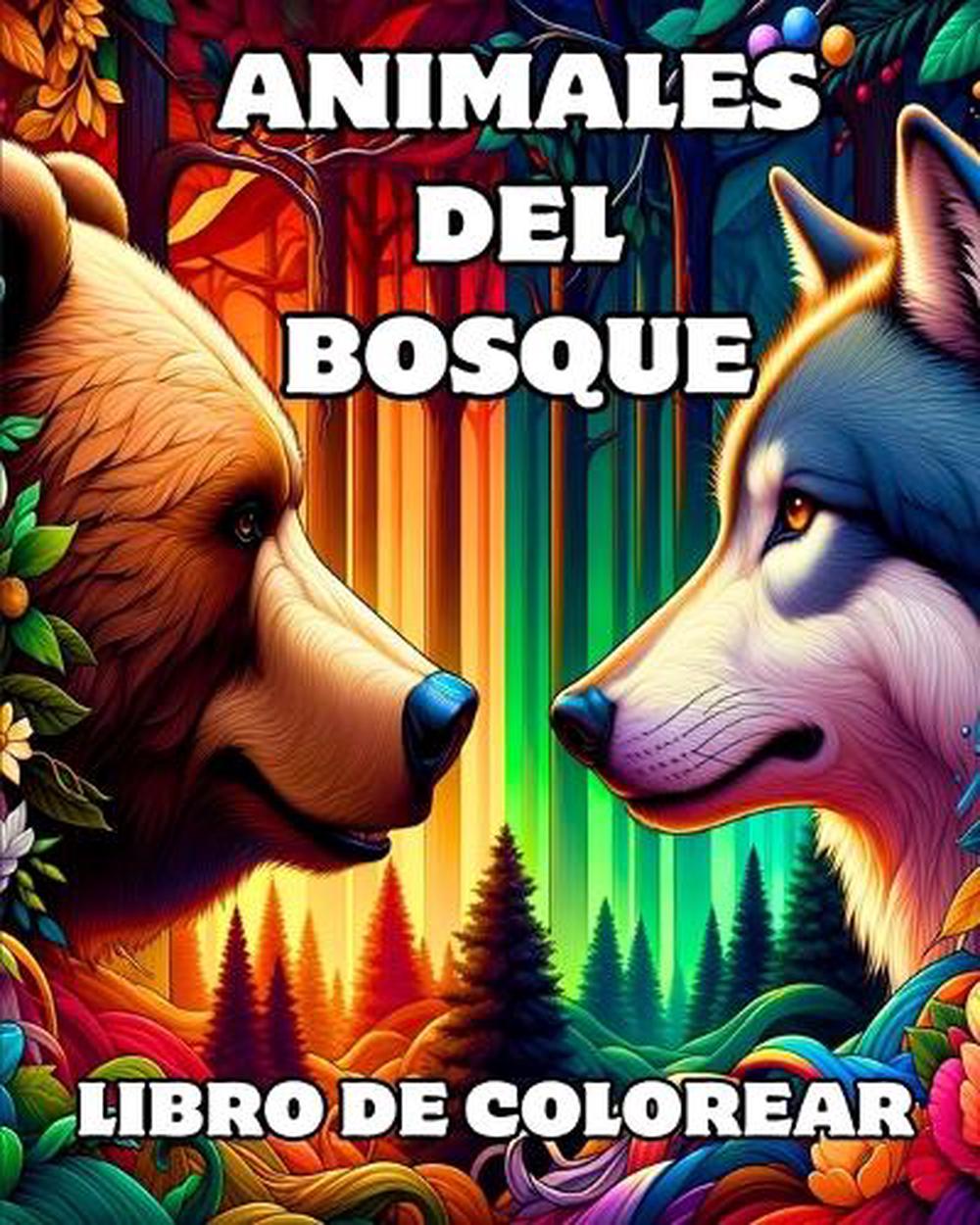Animales del Bosque Libro de Colorear by Caroline J. Blackmore ...