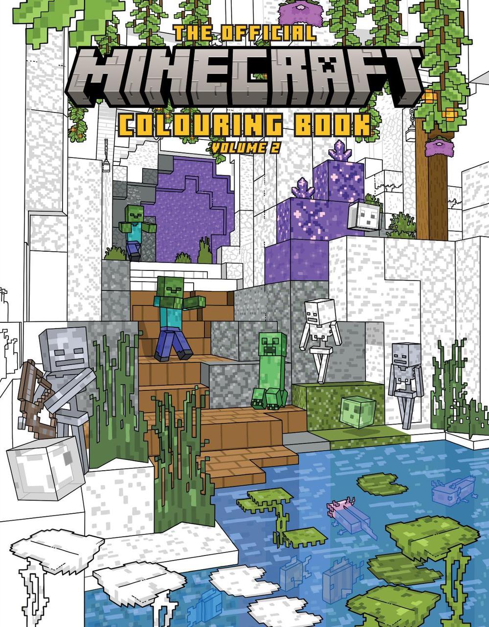 The Official Minecraft Colouring Book, Volume 2 by Insight Editions ...