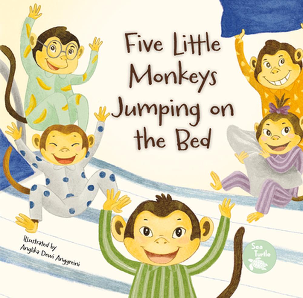 Five Little Monkeys Jumping on the Bed by Emily Love, Board Book ...