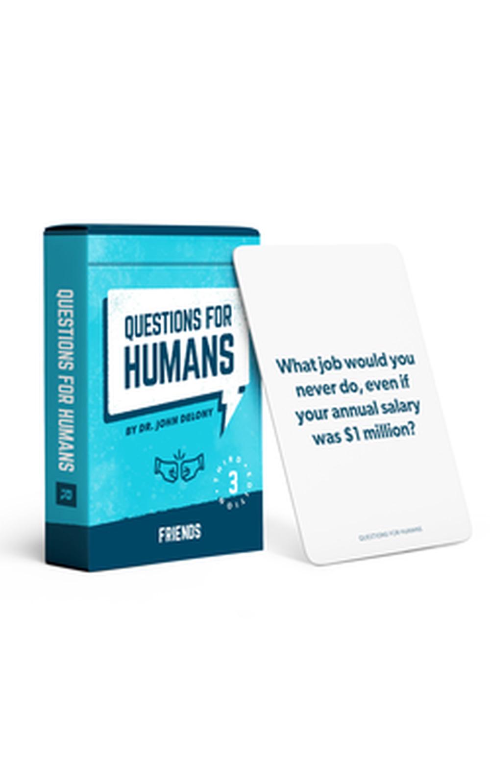 Questions for Humans: Friends - Conversation Starters to Build Real ...