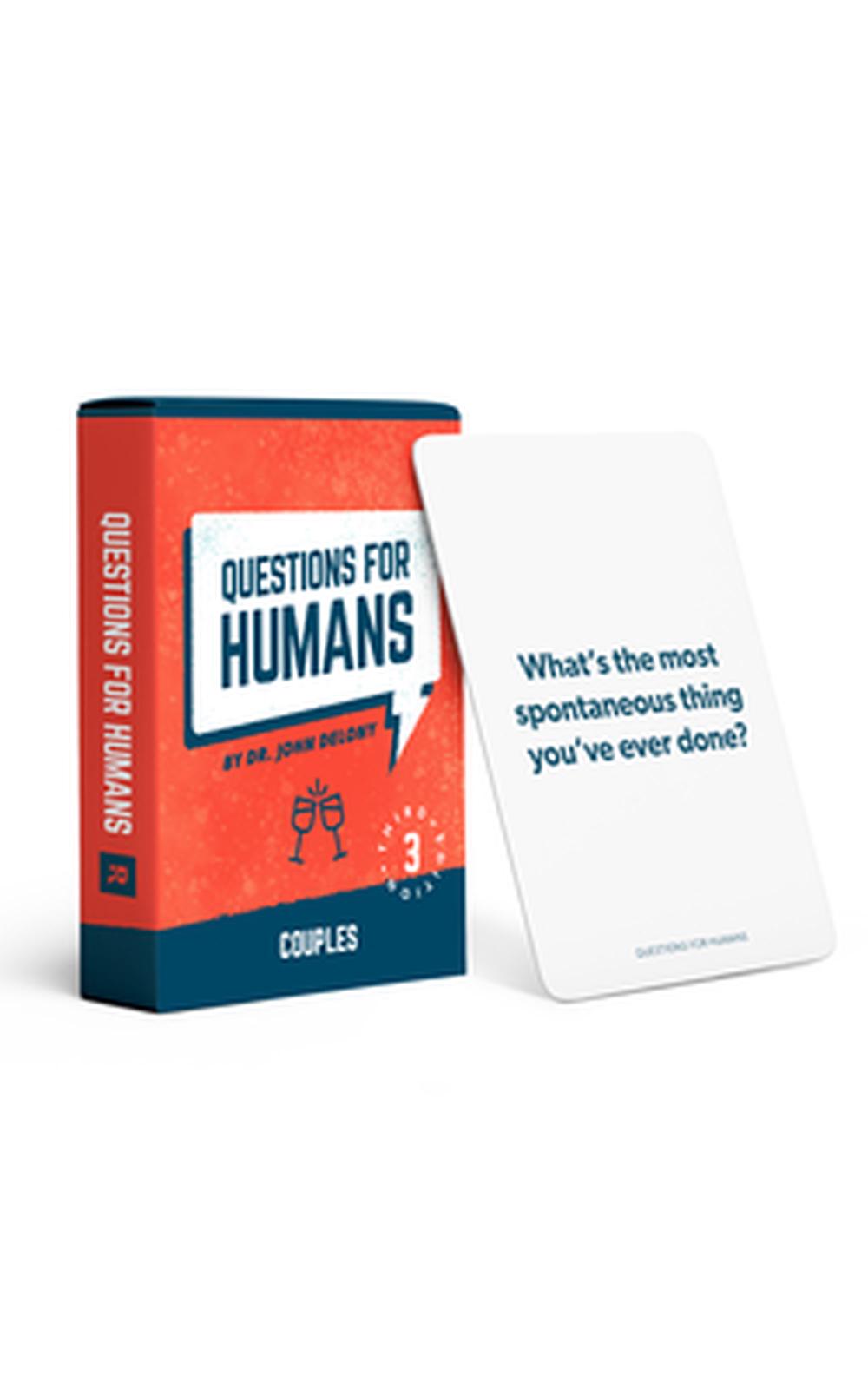 Questions for Humans: Couples 3rd Edition - 52 Brand-New Conversation ...