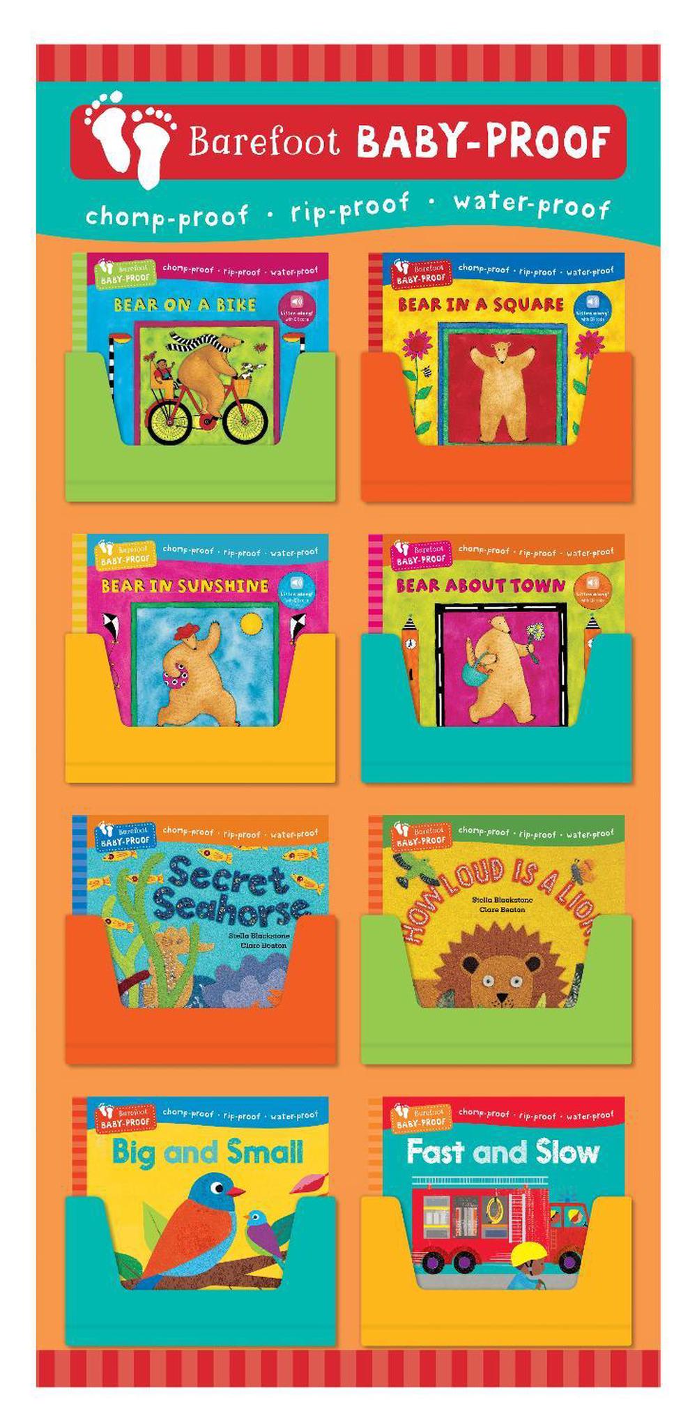 Barefoot Baby-Proof 32-copy Hanging Display Set by Barefoot Books, Book ...