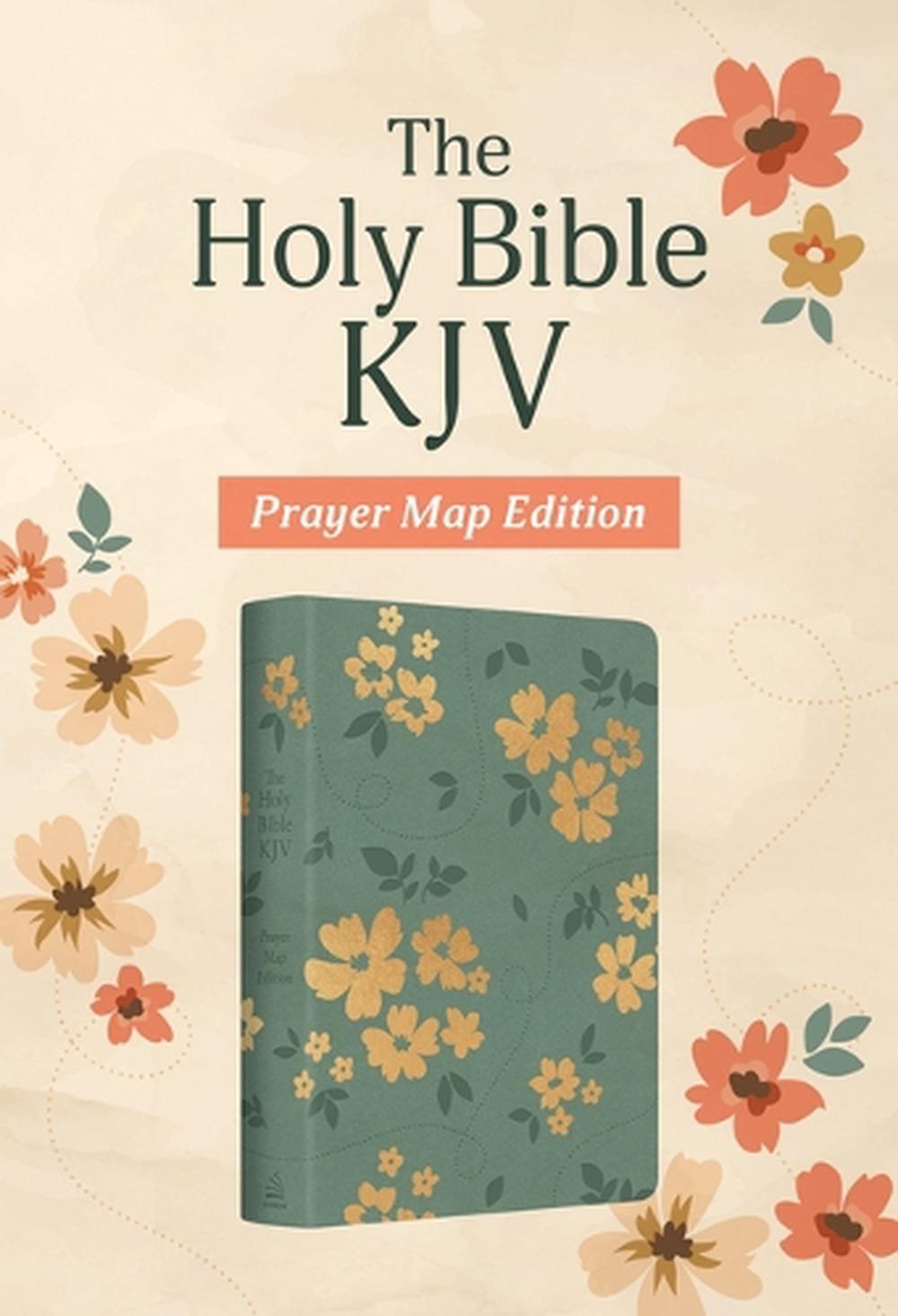 The Holy Bible Kjv: Prayer Map Edition by Barbour Bibles, Leather ...