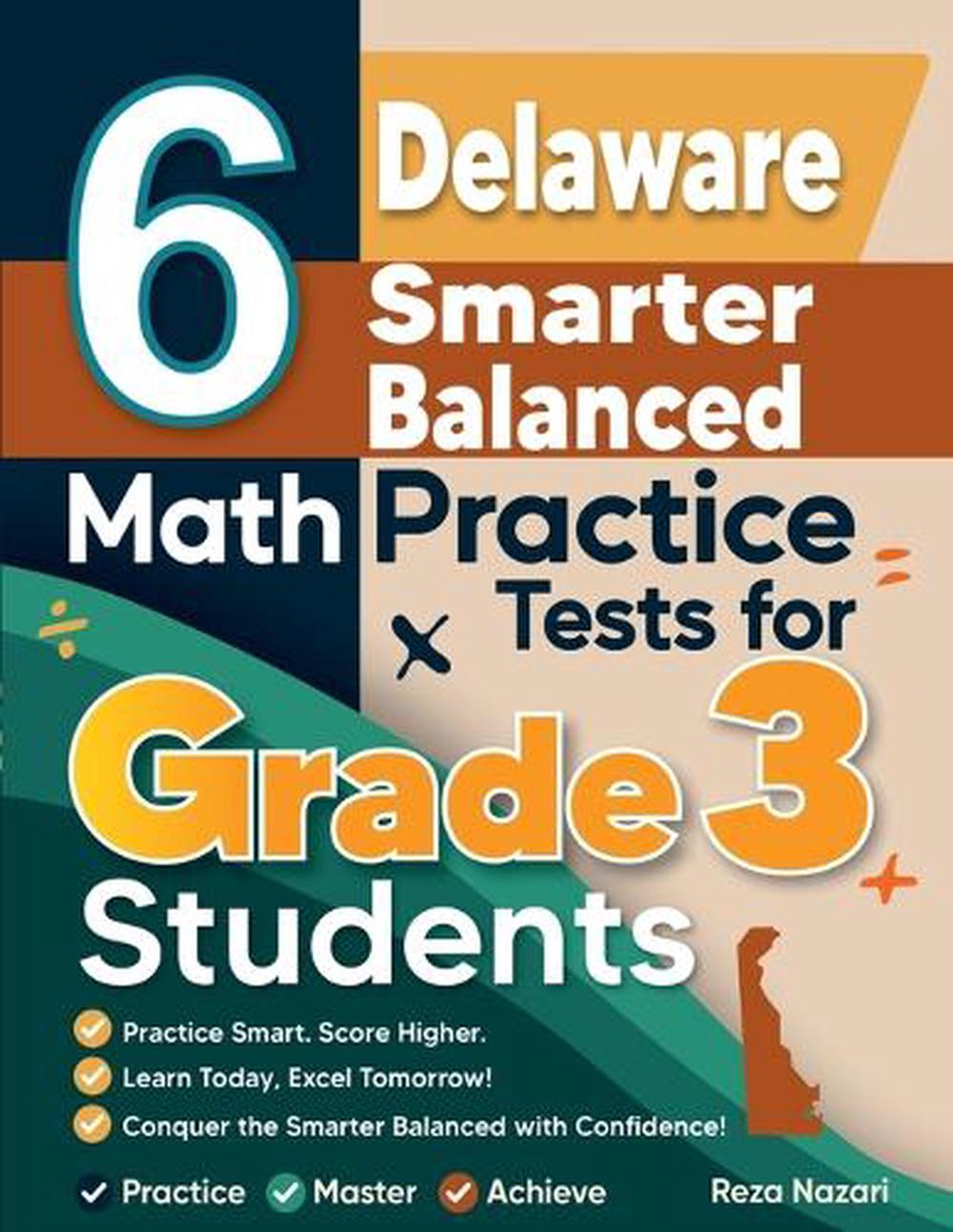 6 Delaware Smarter Balanced Math Practice Tests for Grade 3 Students by ...